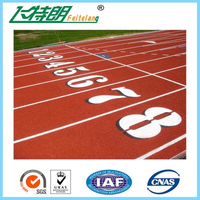 China Não - sistema material do sanduíche da pista de atletismo sintética impermeável da toxina à venda