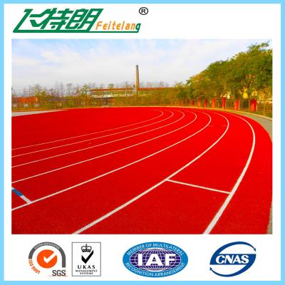 Cina Sport all'aperto durevoli che pavimentano il modello di nodo auto- della pista corrente per qualsiasi tempo in vendita