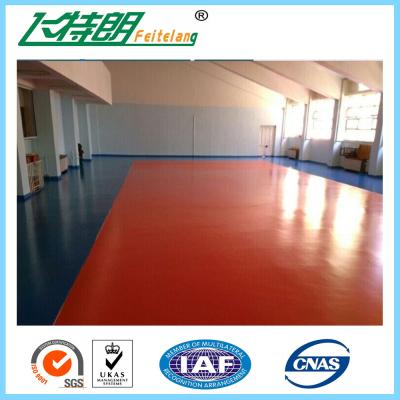 Cina Materiale impermeabile della pavimentazione di sport dell'unità di elaborazione del silicone per la corte dell'interno di Badmintion in vendita