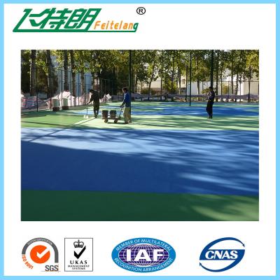 Cina Materiali all'aperto multifunzionali della pavimentazione del campo da badminton dei campi da pallacanestro del pavimento dell'unità di elaborazione del silicio in vendita