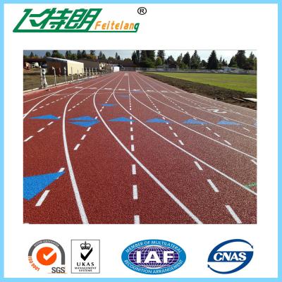 Cina Materiale pareggiante di gomma della pista del campo sportivo per la pavimentazione di sport all'aperto in vendita