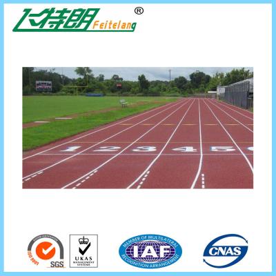 Cina Pavimento respirabile variopinto della pavimentazione della pista corrente adesiva di gomma commerciale del campo da giuoco in vendita