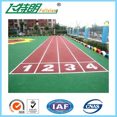 Cina Spessore pareggiante del materiale 13mm della pista di resistenza del sistema UV del panino in vendita