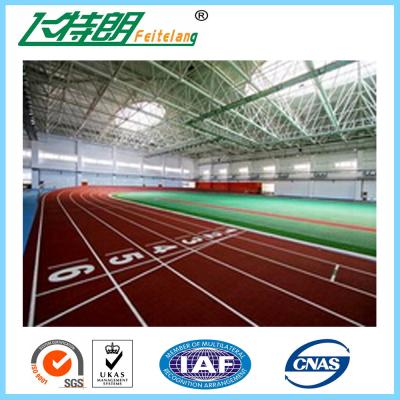 Cina A materiale pareggiante adatto a ambientale della pista, pista di atletica della superficie del rivestimento dello spruzzo in vendita