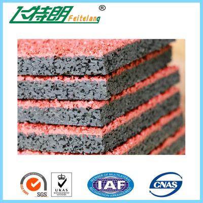 China 13 milímetros de pista de atletismo artificial do esporte das esteiras de borracha pré-fabricadas do campo de jogos à venda
