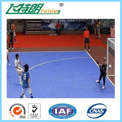 China Esteiras de borracha de bloqueio do assoalho do exercício do polipropileno das telhas de assoalho de Futsal à venda