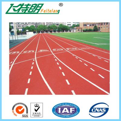 China Esportes atléticos do revestimento/poliuretano da borracha sintética que pavimentam a fricção 0,64/48 à venda