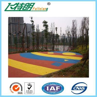 Cina Granelli di gomma del raccoglitore del poliuretano/granelli di Epdm/stuoia della gomma delle mattonelle SBR della superficie pavimentazione di Epdm in vendita