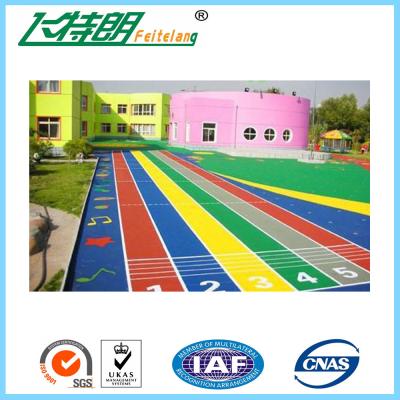 Cina Granelli di gomma del raccoglitore del poliuretano/granelli di Epdm/stuoia della gomma delle mattonelle SBR della superficie pavimentazione di Epdm in vendita