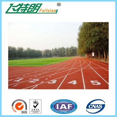 Cina Pavimentazione corrente atletica della pista del poliuretano/pista pareggiante della pavimentazione della pista gomma sintetica in vendita