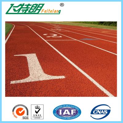 Cina La pavimentazione corrente di gomma atletica standard della pista per lo stadio/sport sollecita/via in vendita