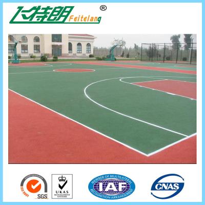 Cina Norma atletica che gioca resistenza di superficie di slittamento della pavimentazione della palestra di pallacanestro della corte in vendita