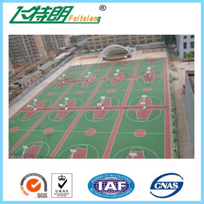 Cina Norma atletica che gioca resistenza di superficie di slittamento della pavimentazione della palestra di pallacanestro della corte in vendita
