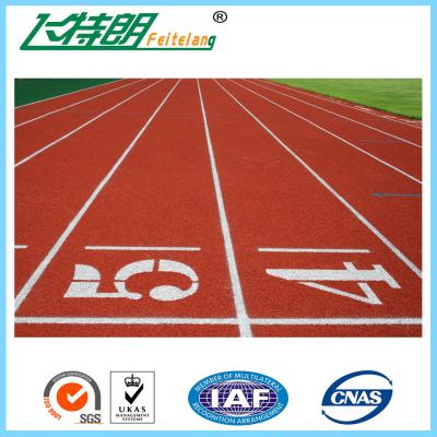 Cina Pavimentazione corrente atletica della pista di alto livello per il campo sportivo e lo stadio in vendita