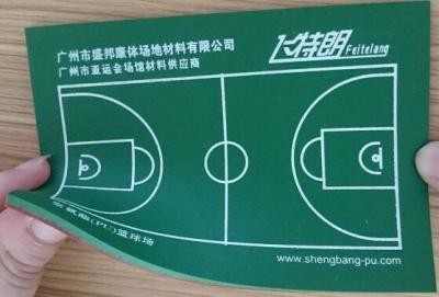 Cina Sport dell'unità di elaborazione all'aperto campo da badminton/di pallacanestro che pavimentano il poli rivestimento del pavimento in vendita