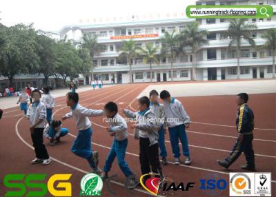 Cina Sport correnti preformati della pista che pavimentano pista atletica prefabbricata IAAF diplomata in vendita