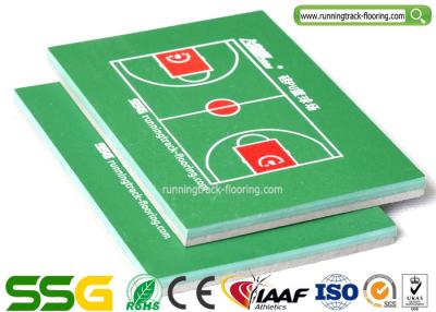 Cina Pavimentazione multifunzionale della corte di sport dell'unità di elaborazione del silicio per il volano/tennis in vendita