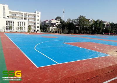 Cina La superficie della corte di sport di volano piastrella la pavimentazione all'aperto della palestra contro le ustioni di sigaretta in vendita