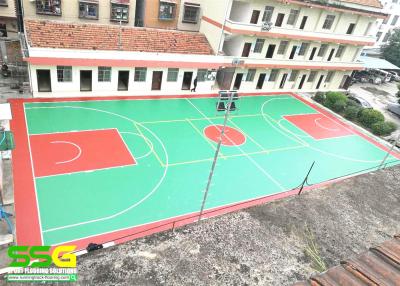 Cina La superficie resistente all'uso della corte di sport di pallacanestro, sport acrilici sorge in vendita