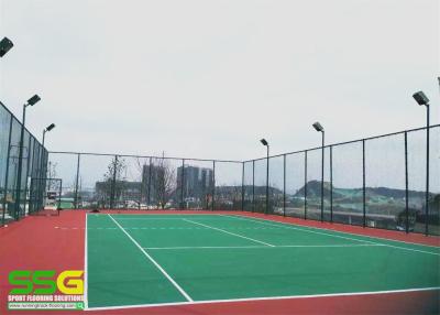 Cina Pittura di gomma dell'attrezzatura del pavimento di sport della pavimentazione antiscorrimento della corte per il campo da giuoco dell'interno del campo da badminton in vendita