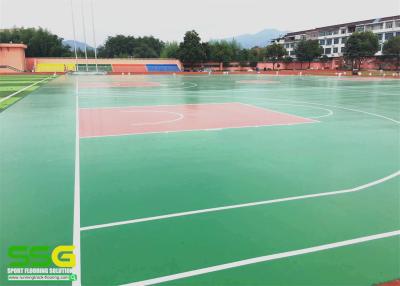 Cina Pittura della pavimentazione - anti pavimento a base d'acqua della corte di sport di pallacanestro/tennis di scivolo in vendita