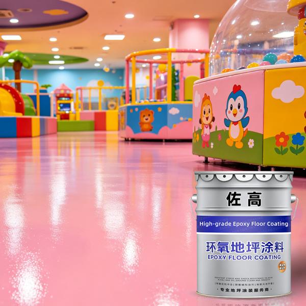 Quality High Solids Industrial Epoxy Floor Paint , Acid Resistant Epoxy Paint for sale
