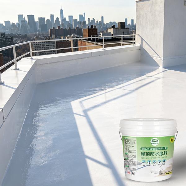 Quality Flexible Bitumen Modified Roof Waterproof Paint Low Temperature for sale