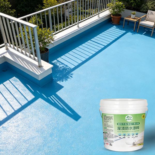 Quality UV Reflective Elastomeric Roof Waterproof Coating Non Toxic Eco Friendly for sale