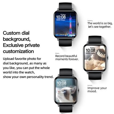 Cina Smart Watch a schermo pieno di forma fisica di sport M5 con il monitor di pressione sanguigna in vendita