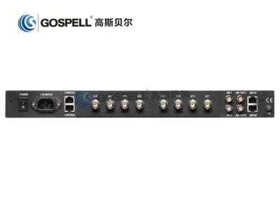 China Codificador do SD MPEG-4 H.264 do codificador da tevê de Digitas da eficiência elevada para a fonte do sinal de A/V à venda