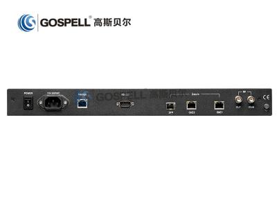 China De digitale Televisieip QAM Modulator ontvangt mpeg-2 TS, 4 CAS Encryptie Te koop