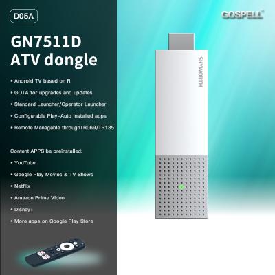 Cina Il Dongle Google della scatola S905Y4 4K HD Smart TV di DDR4 2GB Android 11 TV ha certificato in vendita