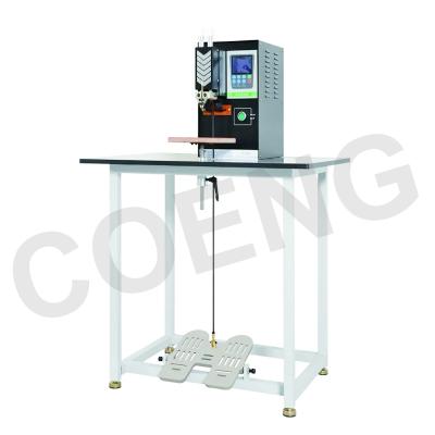 China High Frequency Inverter Foot Operated Spot Welder Machine Dual Pulse for sale