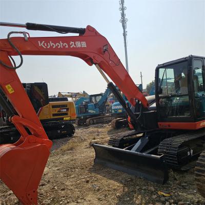 Cina Mini escavatore Kubota da 8 tonnellate usato KX183 KX185 KX165 KX163 95% nuovo in vendita