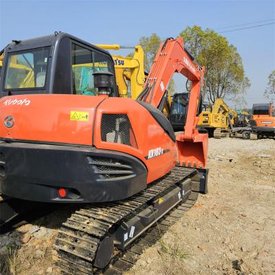 Cina Mini escavatore Kubota da 8 tonnellate usato KX183 KX185 KX165 KX163 95% nuovo in vendita