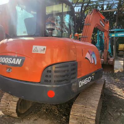 Cina Escavatori idraulici usati Doosan Dh60 Dh60-7 Mini Escavatori Doosan in vendita