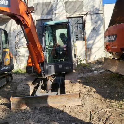 Cina Escavatori idraulici usati Doosan Dh60 Dh60-7 Mini Escavatori Doosan in vendita