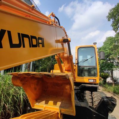 Cina 21t Used Crawler Excavator Machine Hyundai 210 Excavator di seconda mano in vendita