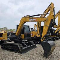 China Construction Used Excavator Machine CHOM Xe85da Excavator Powerful for sale