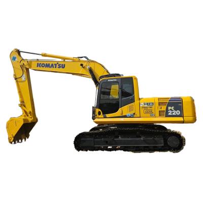 Cina Escavatore idraulico medio di seconda mano Komatsu PC220 Escavatore in vendita