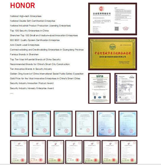 7インチのタッチ画面2が付いている20000の表面容量のBfaceの認識のアクセス管理 システム