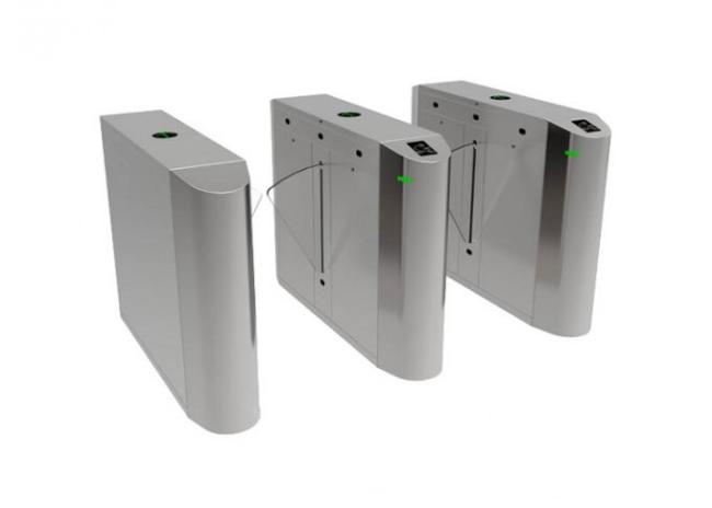 acrilico Wing Flap Barrier Turnstile 0 di larghezza 100W di 600mm