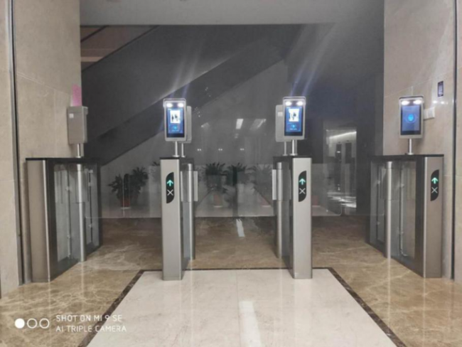 1.6m Length Speed Gate Turnstile Adjustable Opening High End Optical 0.3s 0