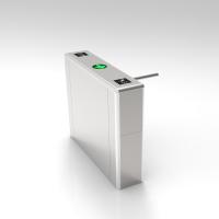 China 2D Barcode Scanner Turnstile Push Button Access Control Tripod Barrier 1200mm Stainless Steel for sale
