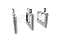China Stainless Steel Speed Gate Turnstile 1400mm with IC Card and Face Recognition Access Control for sale