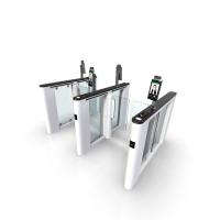 China Stainless Steel Speed Gate Turnstile 1400mm with IC Card and Face Recognition Access Control for sale