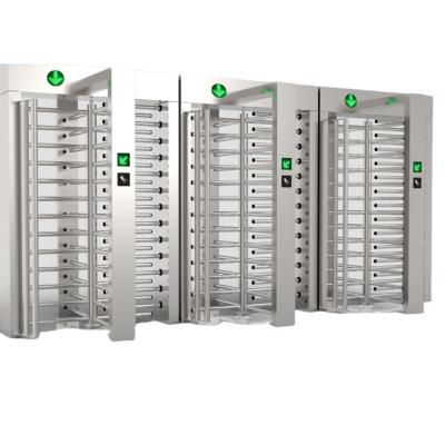 Cina Security Fingerprint Electronic Security Turnstiles , Full Height Optical Turnstiles in vendita