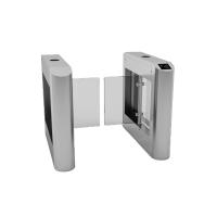 China SUS304 Biometric Face High Speed Security Swing Gate Turnstile 550mm Channel Width AC110V for sale