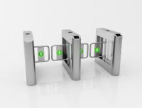 China SUS304 Biometric Face High Speed Security Swing Gate Turnstile 550mm Channel Width AC110V for sale
