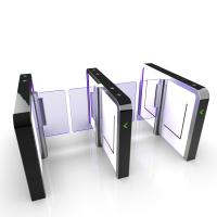 China Brushed SUS304 High Speed Gate Turnstile RFID Access Control System 550mm Channel for sale